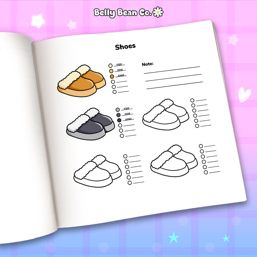 Coloring Practice Book: Master Blending, Shading & Patterns – Belly Bean Co