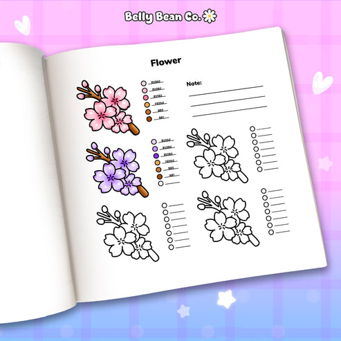 Coloring Practice Book: Master Blending, Shading & Patterns – Belly Bean Co